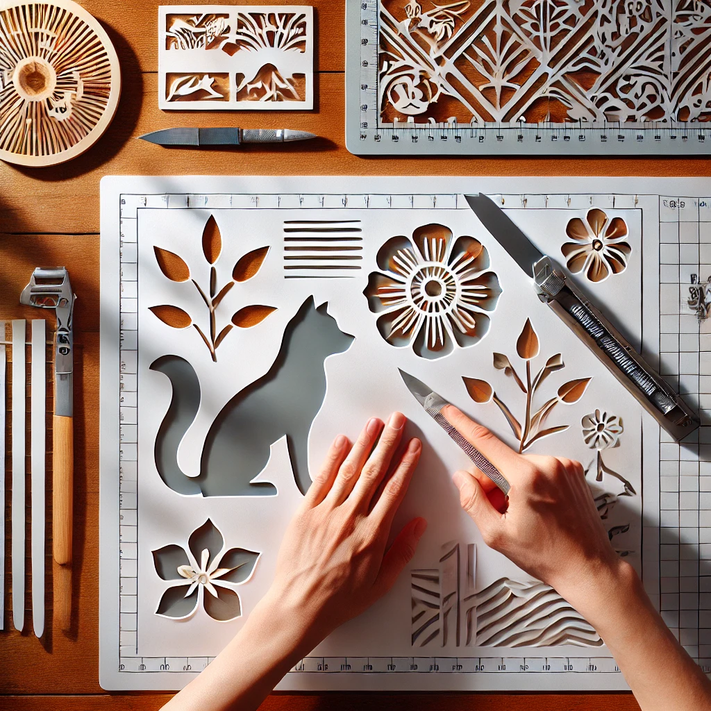 【無料図案】切り絵しおりの魅力〜初心者でもできる図案とつくり方！ – 切り絵作家コージーの楽しい切り絵つくり方